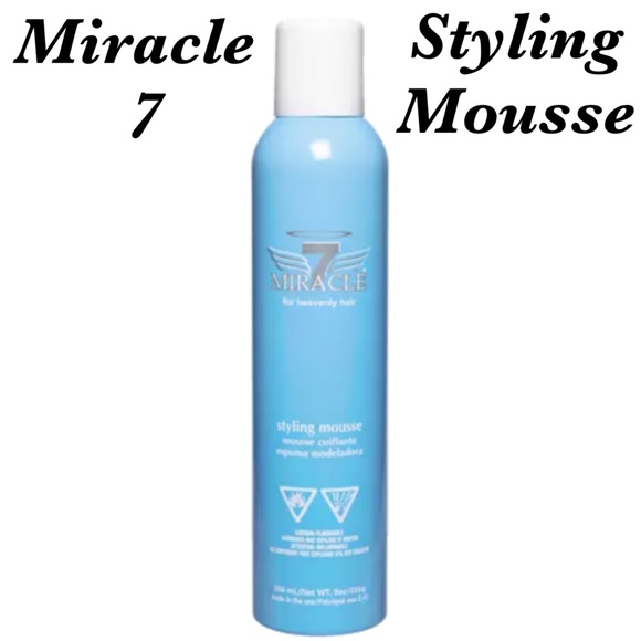Miracle 7 | Hair | New Miracle 7 For Heavenly Hair Styling Mousse ...
